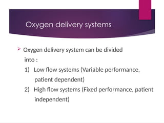 techniques of oxygen delivery in paediatrics.pptx