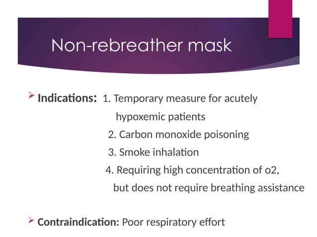 techniques of oxygen delivery in paediatrics.pptx | First Aid | Injuries