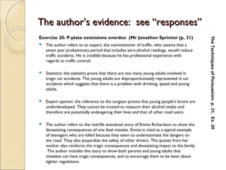 Techniques of persuasion | PPT