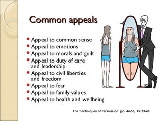 Techniques of persuasion | PPT