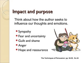 Techniques of persuasion | PPT