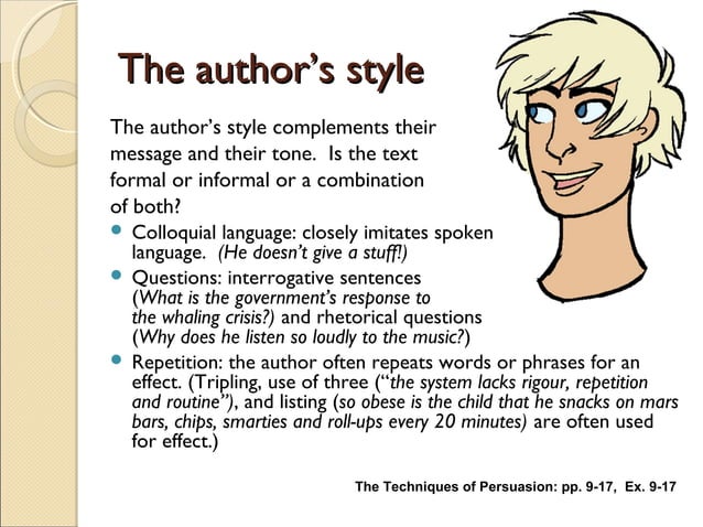 Techniques of persuasion | PPT