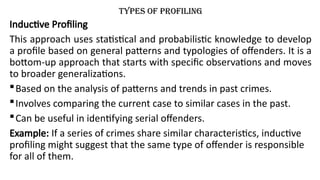 Forensic Psychology: Criminal Profiling.pptx