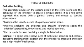 Forensic Psychology: Criminal Profiling.pptx