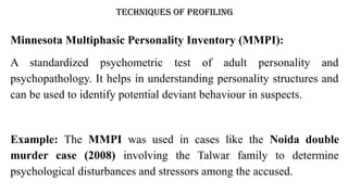 Forensic Psychology: Criminal Profiling.pptx