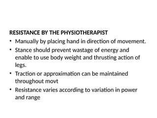 TECHNIQUES OF RESISTED Exercise in dpt.ppt