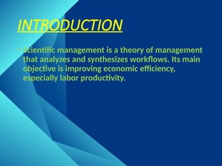 TECHNIQUES OF SCIENTIFIC MANAGEMENT.pptx
