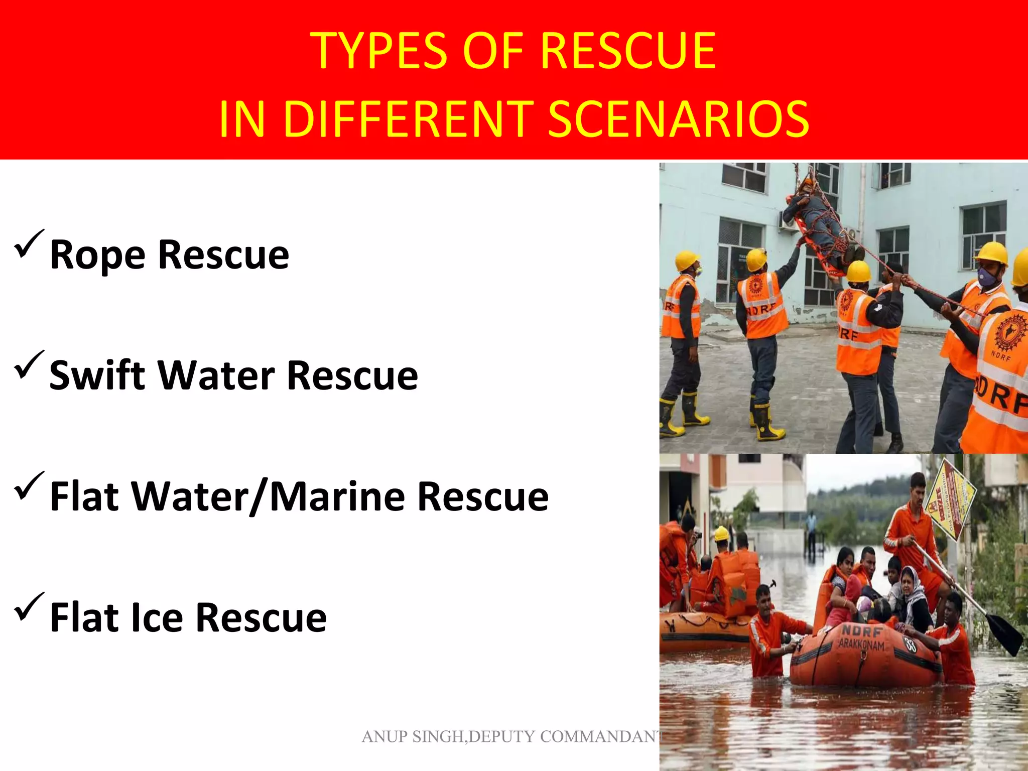 Techniques of search and rescue (2) | PPT