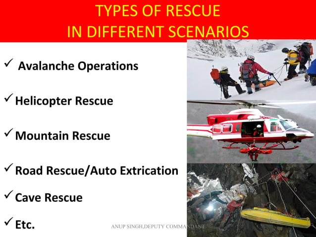 Techniques of search and rescue (2) | PPT