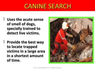 Techniques of search and rescue (2) | PPT