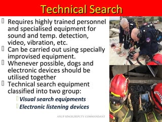 Techniques of search and rescue (2) | PPT