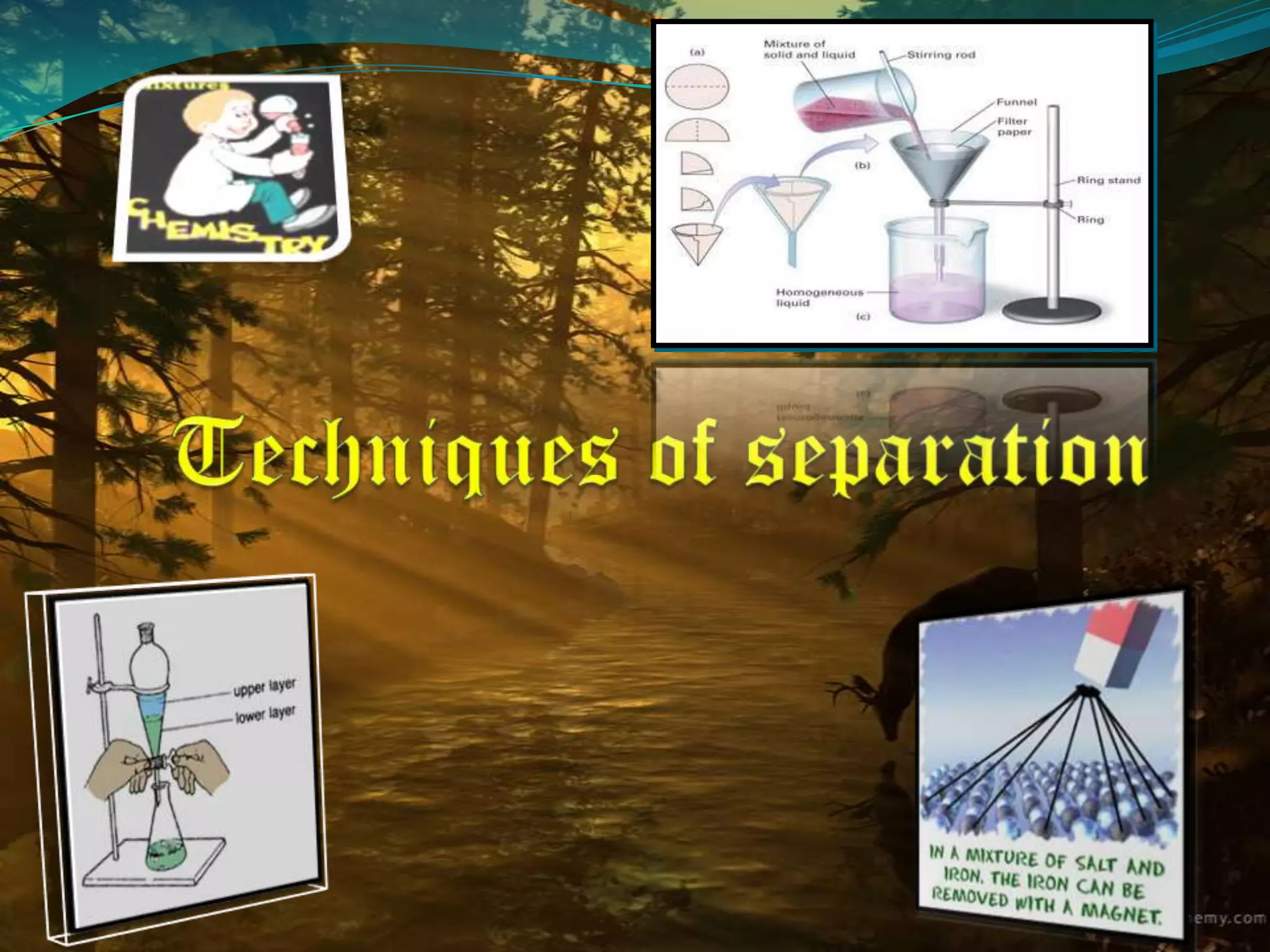 Techniques of separation, Class 9 | PPTX