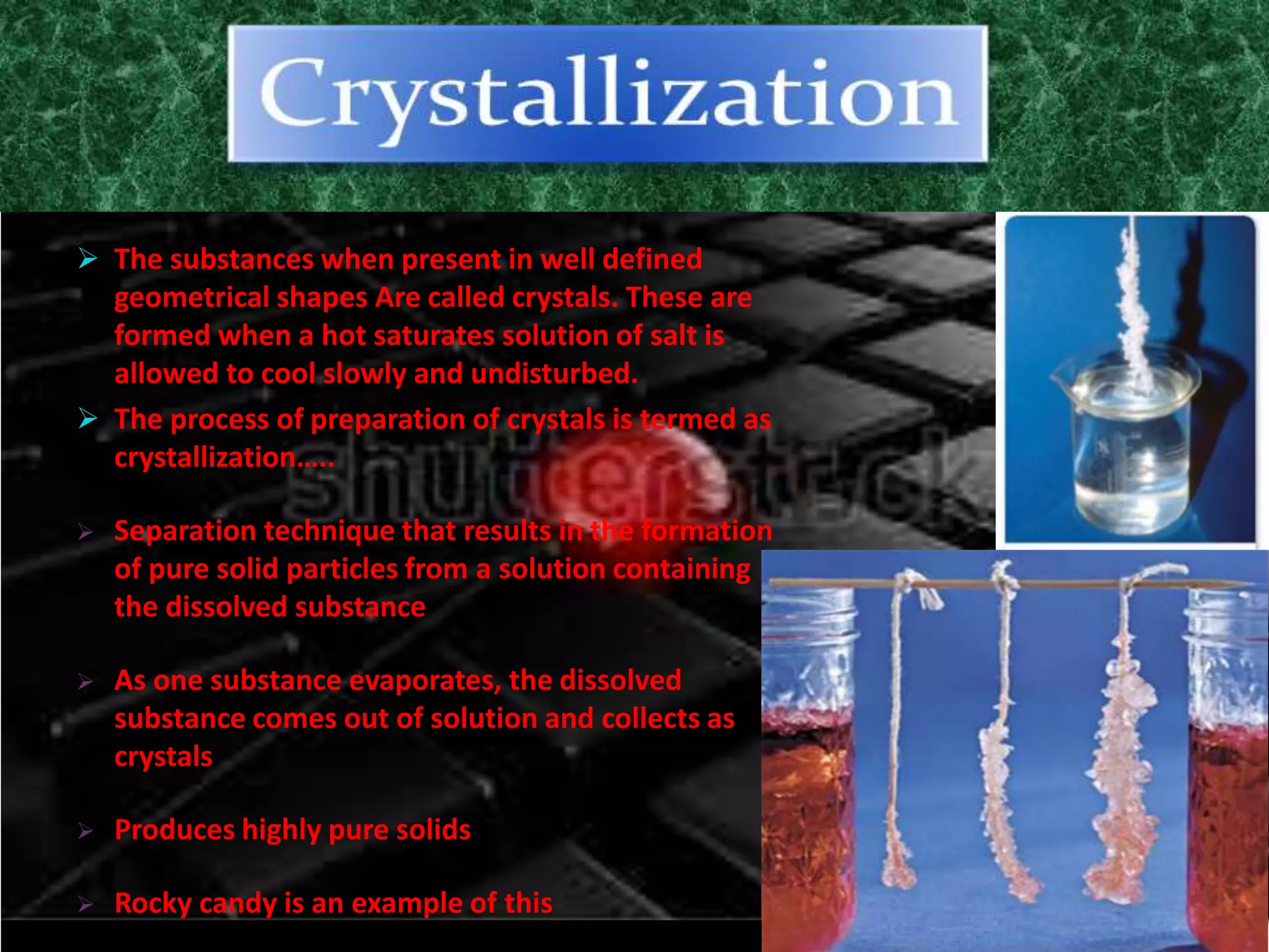 Techniques of separation PPT for class 9 | PPTX