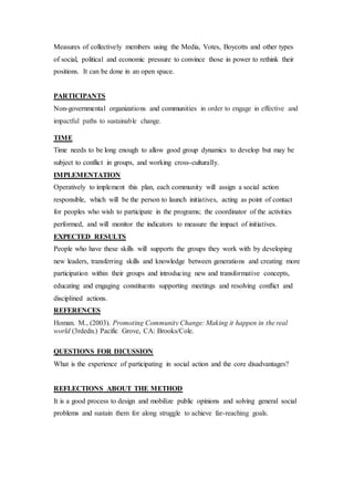 Techniques of social work | DOCX