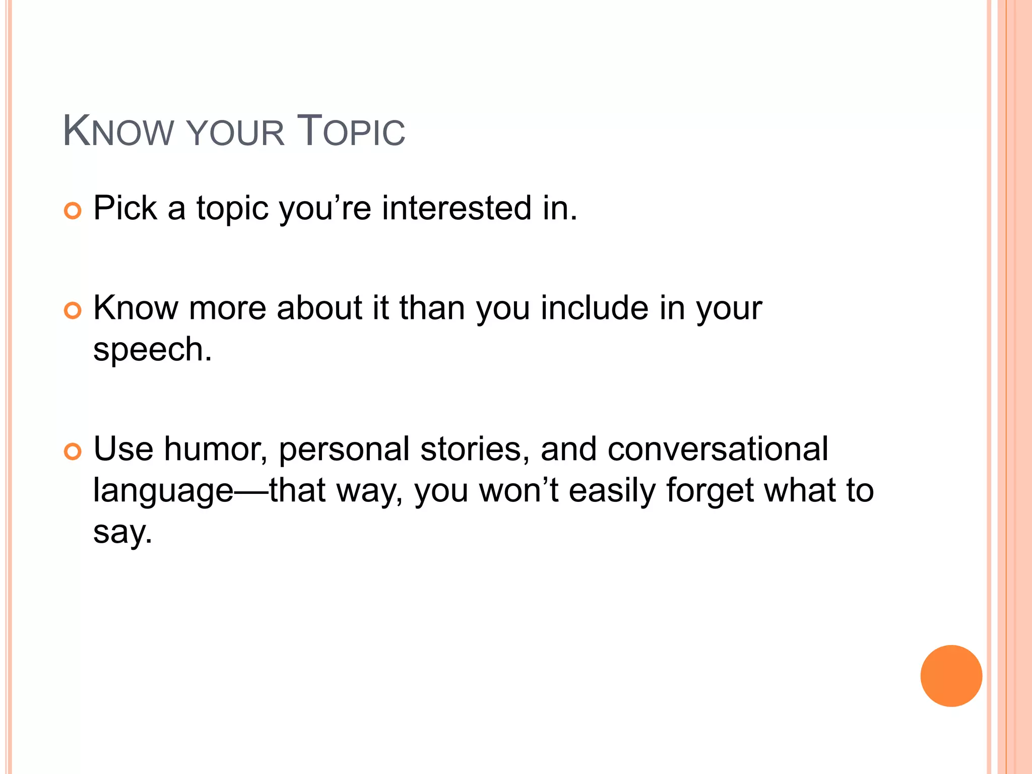 Techniques of Speech | PPTX