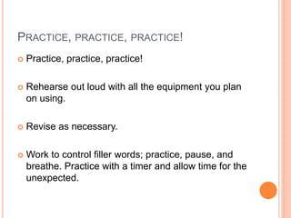 Techniques of Speech | PPTX