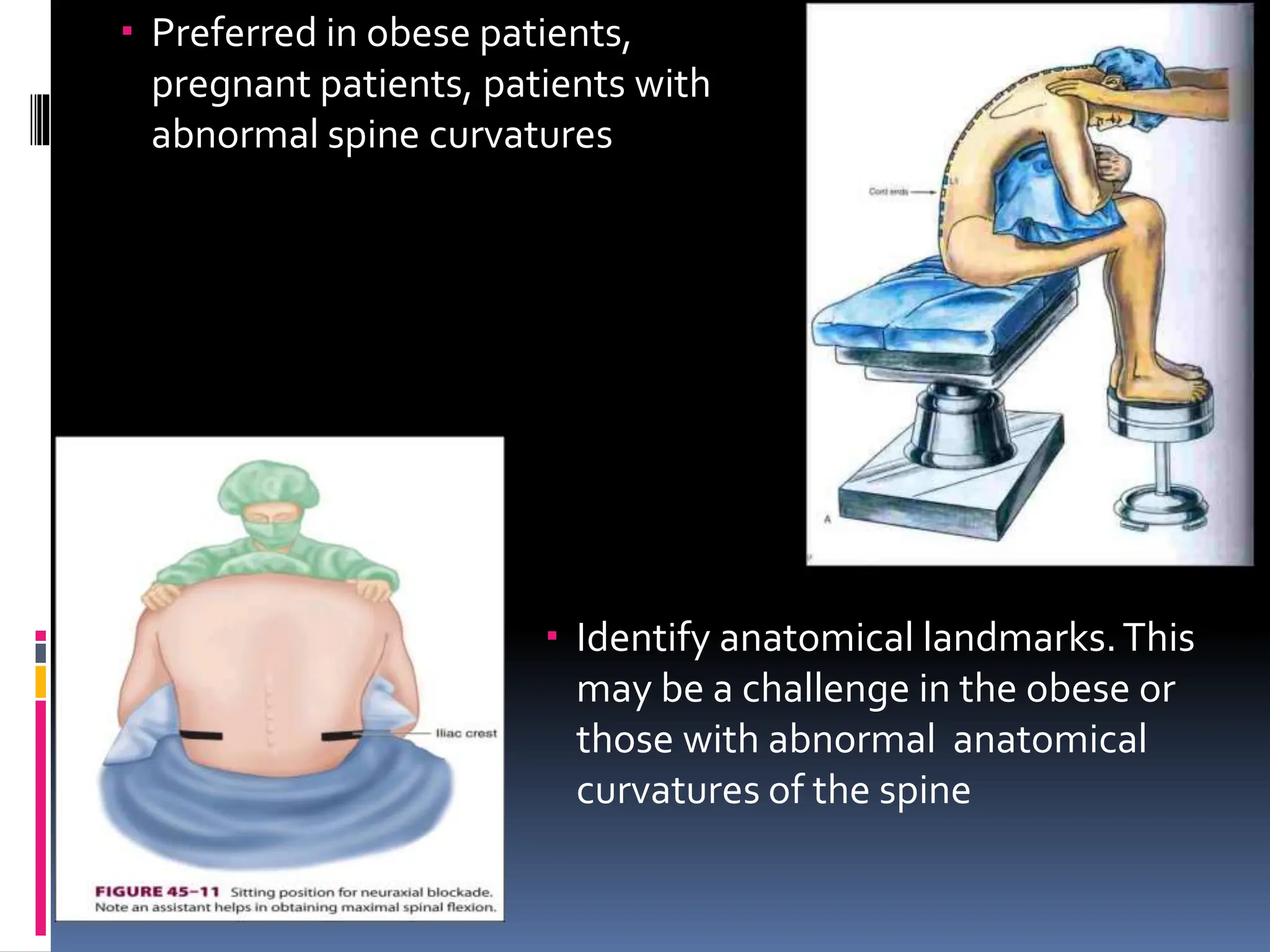 Techniques of the spinal anaesthesia.pptx