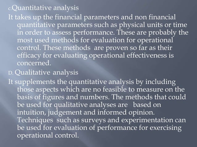 Techniques of strategic evaluation and control | PPTX | Business ...