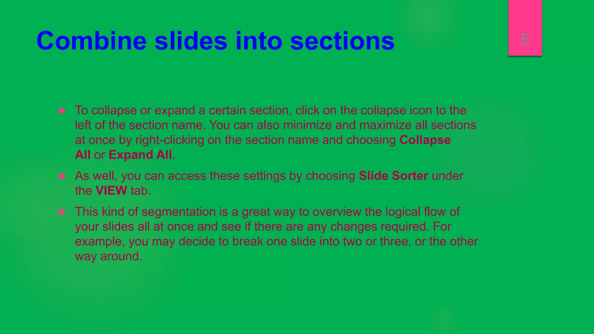 Techniques of structuring your presentation | PPT