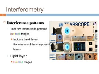 Techniques of tear film evaluation by Raju Kaiti | PPT