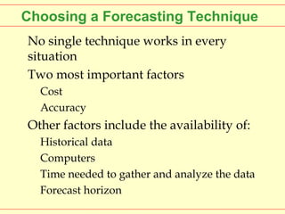 Methods or Techniques of Technology Forecasting | PPT