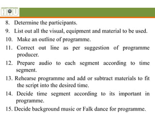 Techniques of writing of script for radio and tv | PPT