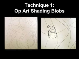 Techniques op art | PPT