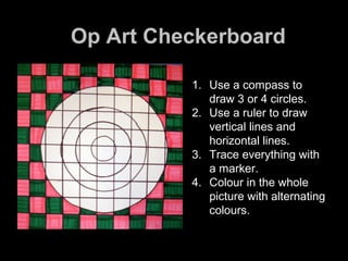 Techniques op art | PPT
