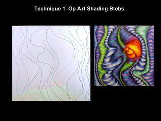 Techniques op art | PPT