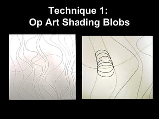 Techniques op art | PPT