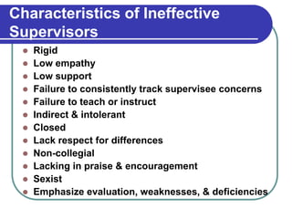 Techniques of Supervision | PPT