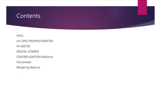 Techniques Protocols for Instrumental Analysis final.pptx