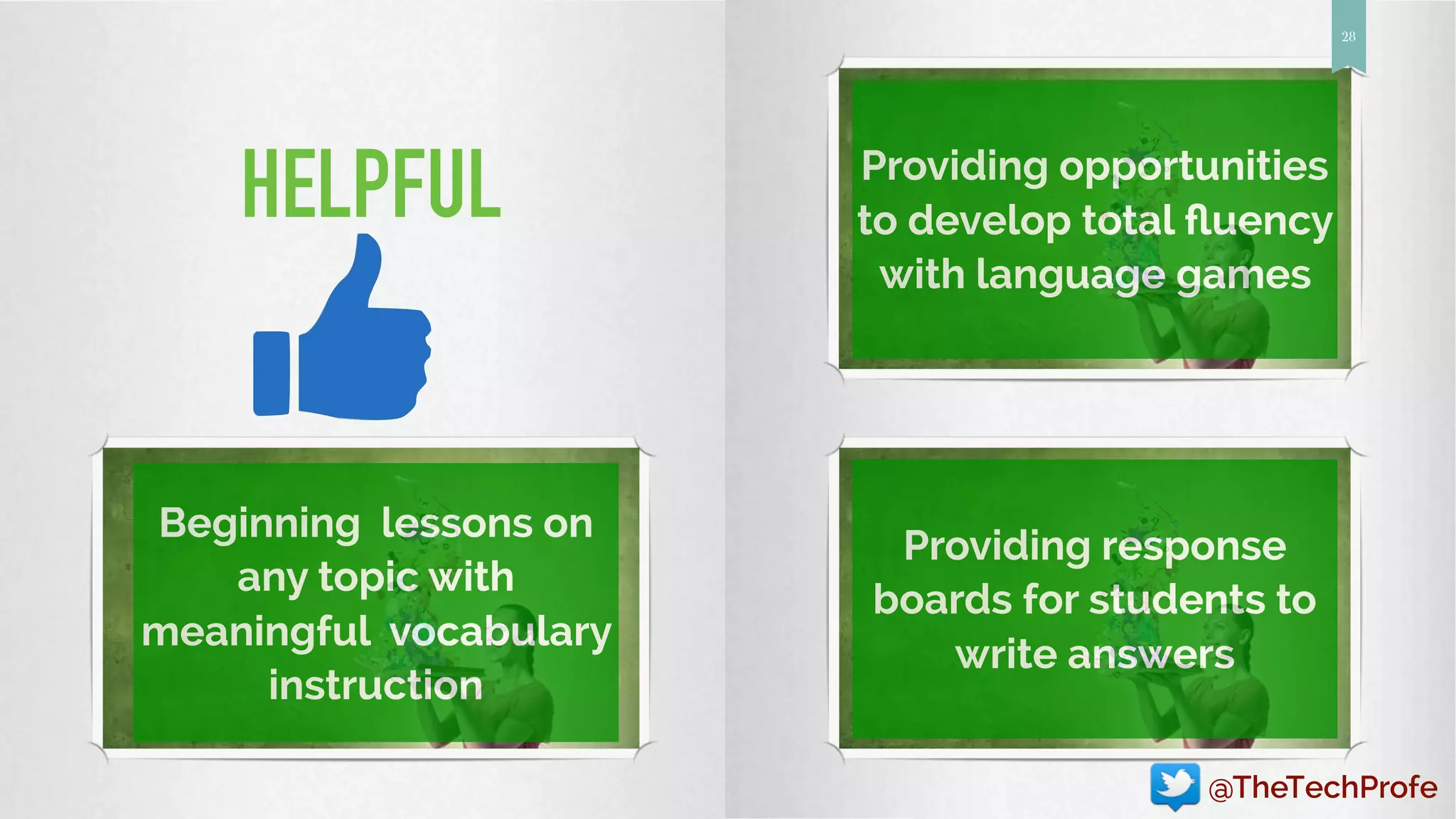 Techniques, Tactics, & Tools that support English Language Learners | PPT