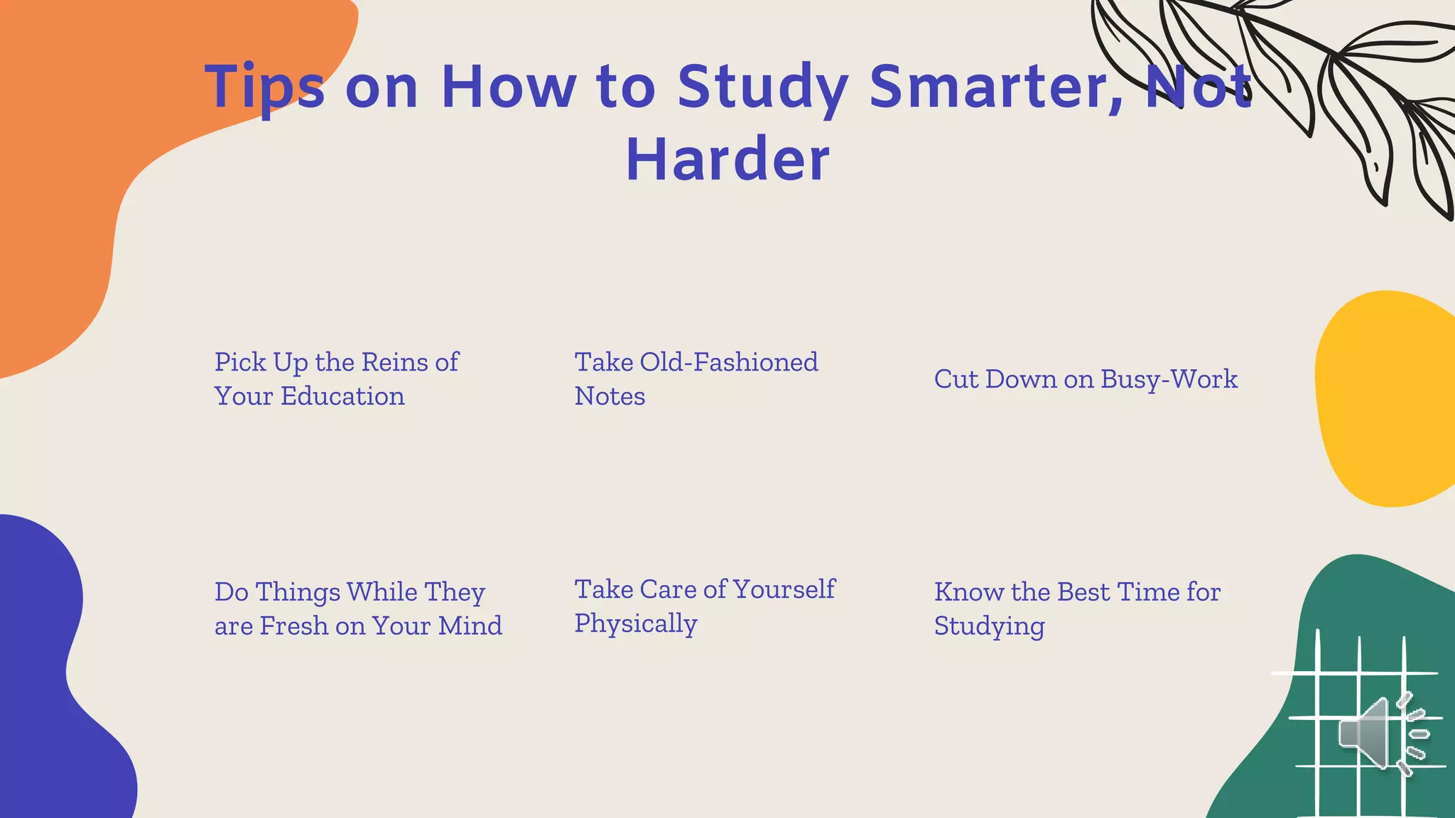 Intellectuals Den| Techniques to Improve Your Study Habits | PPTX