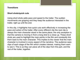 Techniques used in film trailers | PPTX | Soundtracks, TV and Showtunes ...