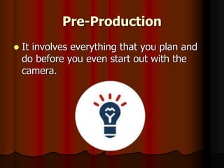 Techniques used in video production | PPTX