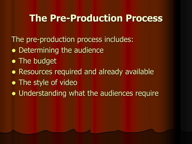 Techniques used in video production | PPTX