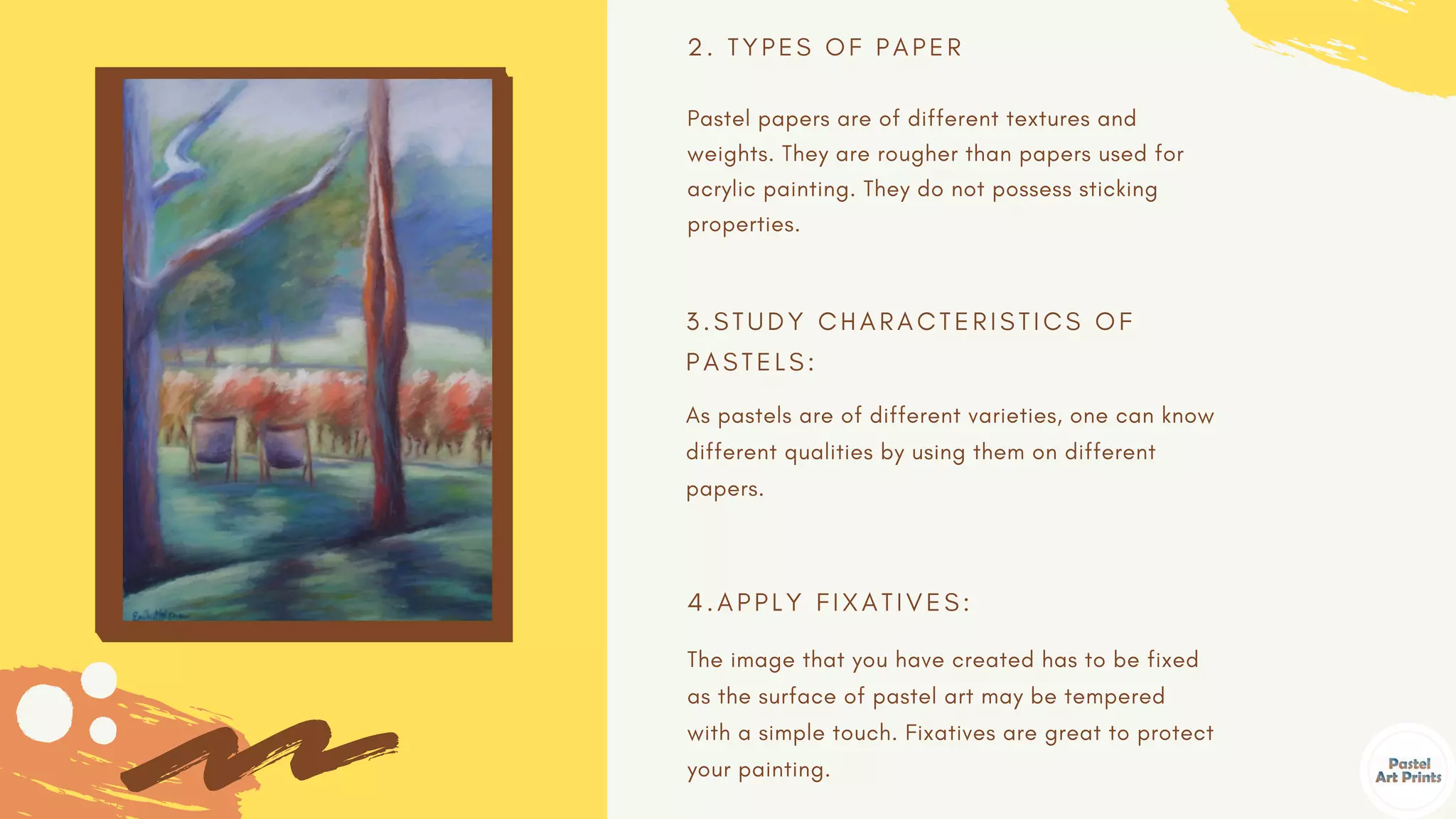 Technique to Create Art Using Pastels | PPT