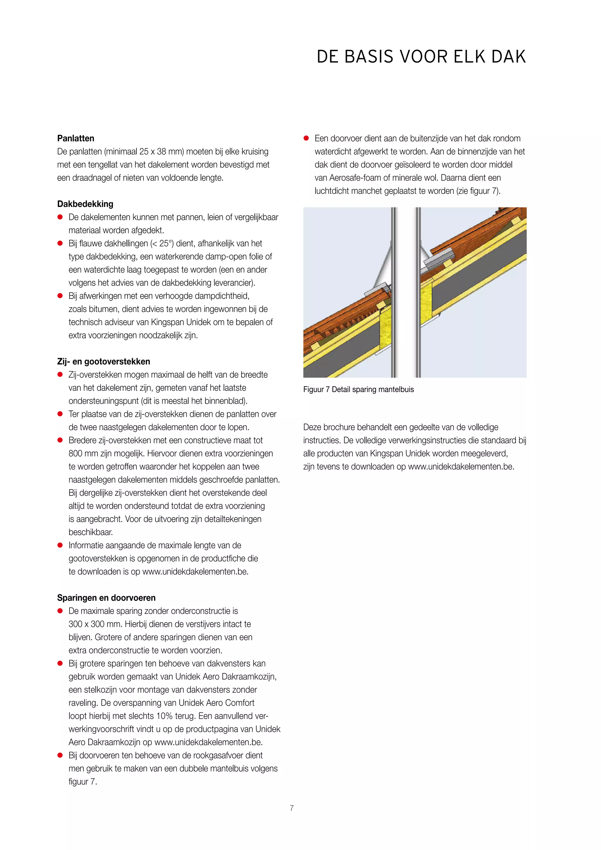 Kingspan Unidek - Technische brochure unidek aero comfort | PDF