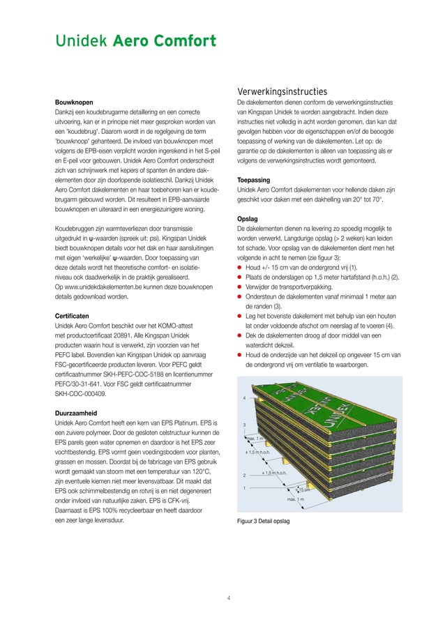 Kingspan Unidek - Technische brochure unidek aero comfort | PDF