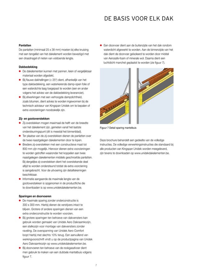 Kingspan Unidek - Technische brochure unidek aero comfort | PDF