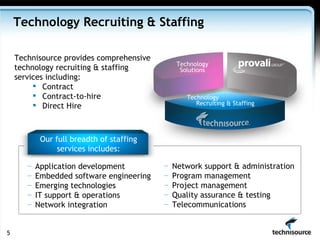 Technisource Overview | PPT