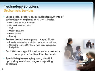 Technisource Overview | PPT