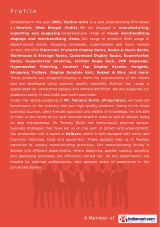 Techno infra | PDF | Manufacturing Industry | Industries