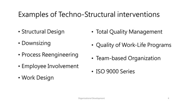Techno structural interventions | PPTX
