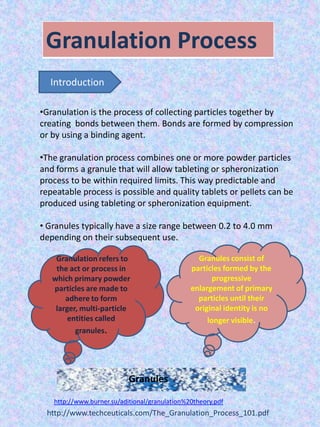 granulation mechanism | PPTX