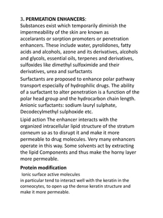 transdermal drug delivery system | PDF