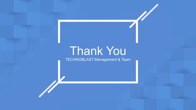 Technoblast profile | PPT | Free Download