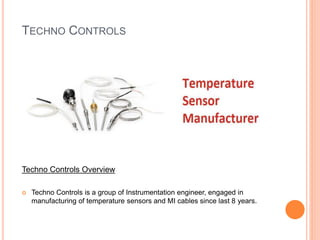 Techno Contorls – Temperature Sensor Manufacturer | PPT