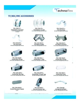 Technoflex Electrical conduit pipes catelouge.pdf